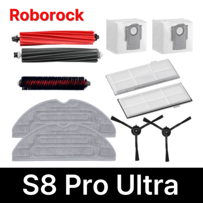 로보락 S8 Pro Ultra 호환 소모품 6종 세트 [11개] - 에누리 가격비교